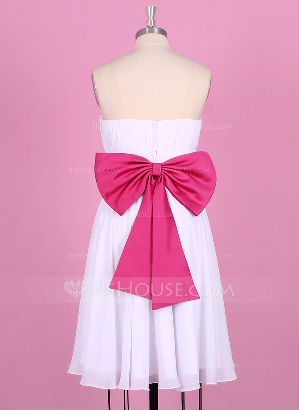 Nice Satin Sash With Bow (015003405) - JJ's House